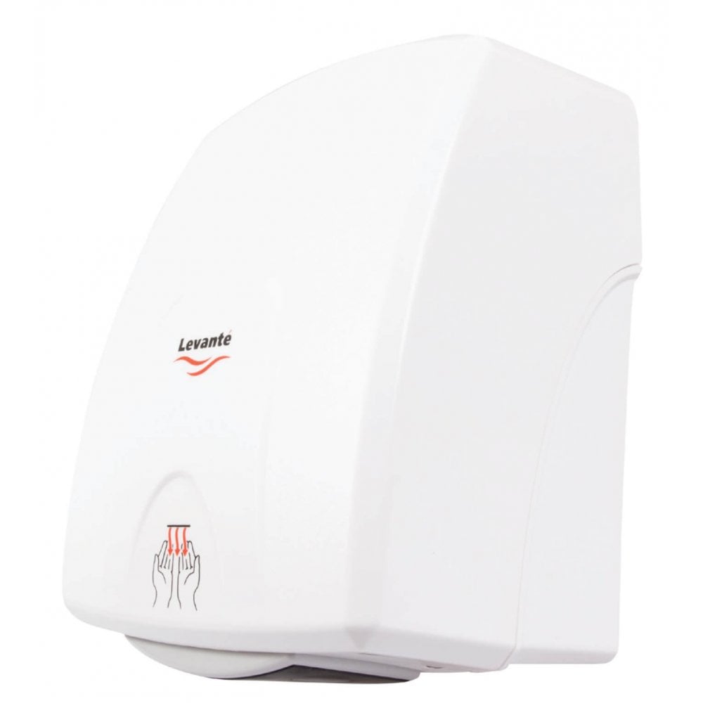 Levante 1.5kW Plastic Hand Dryer LEVHD1.5P – Intelligent Hand Dryers