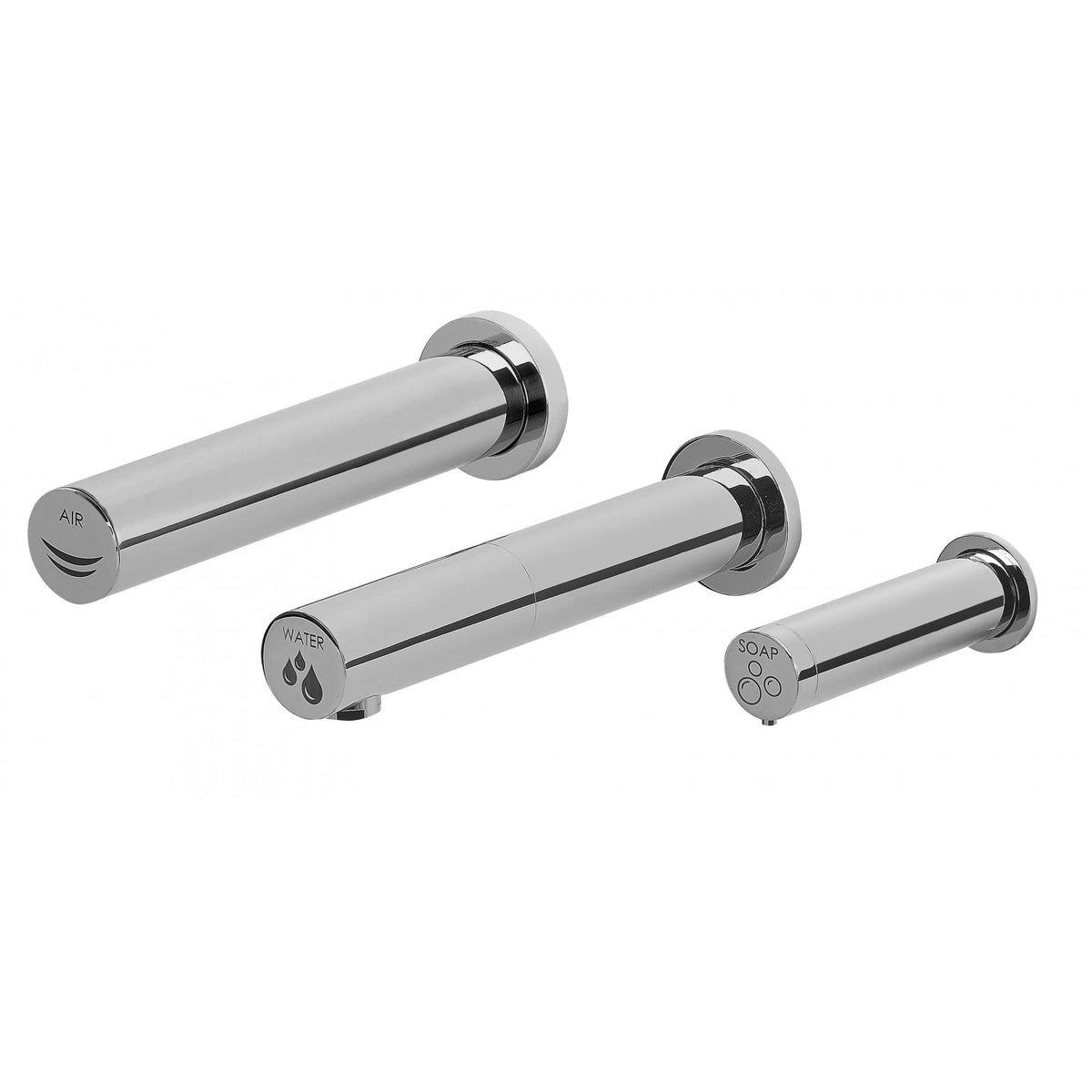 Dryflow® Tri-Tap Wash and Dry Series full set IFSUCM093A-ANON Brass ...