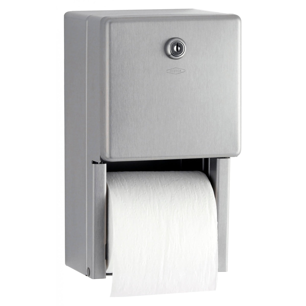 B-2888 Bobrick Double Toilet Paper Dispenser Stainless Steel ABS Satin ...