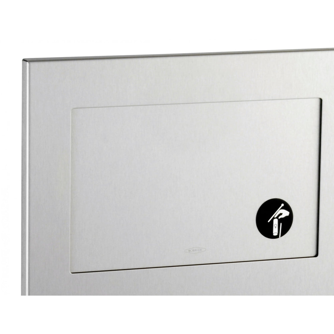 Bobrick B-35303 Sanitary Disposal Bin Hinged Panel Stainless Steel ...