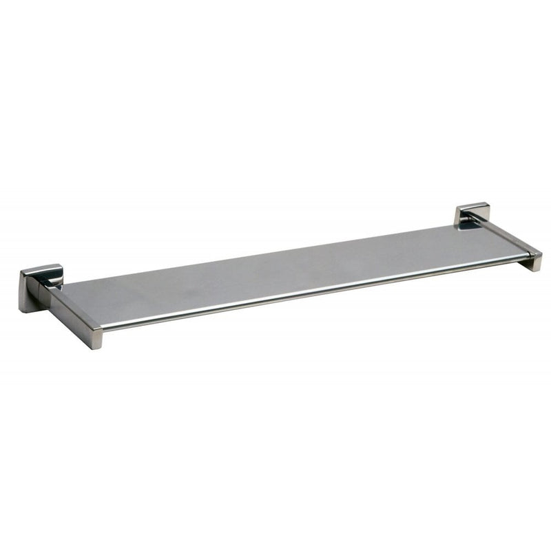 Bobrick B-683x24 Stainless Steel Bathroom Wall Shelf Bright Polished ...