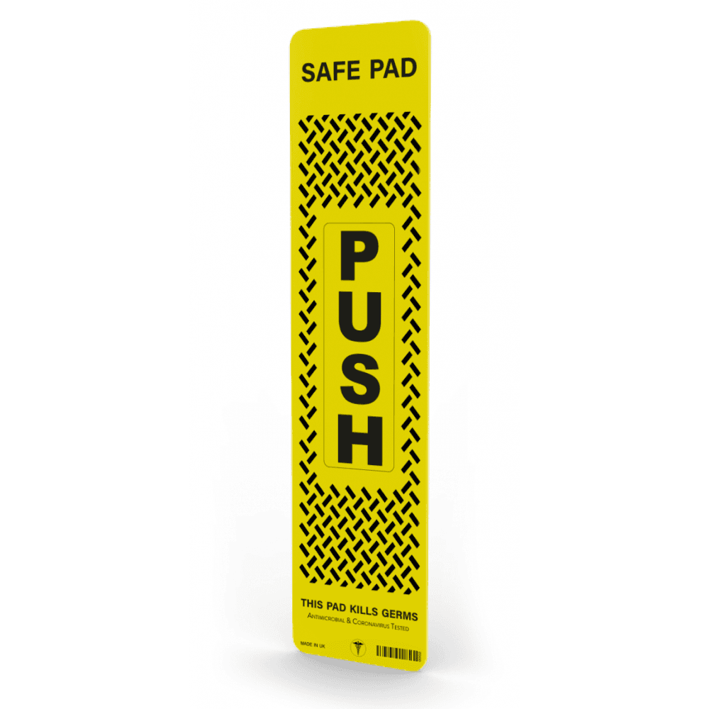 VERACO SAFE PAD ™ Antibacterial Push Pad (Large) 0002 – Intelligent ...