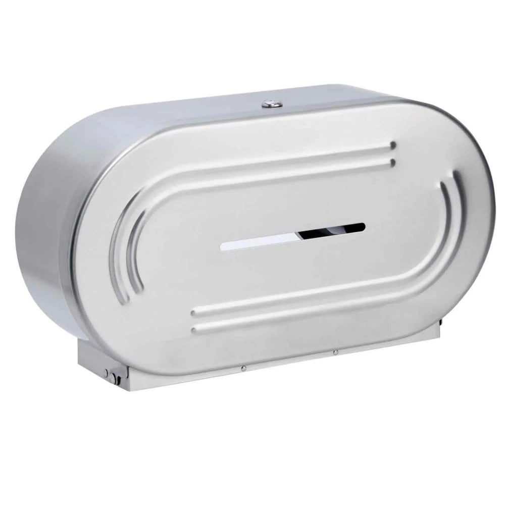 BC945 Dolphin 304 Stainless Steel Dual Roll Toilet Roll Dispenser ...