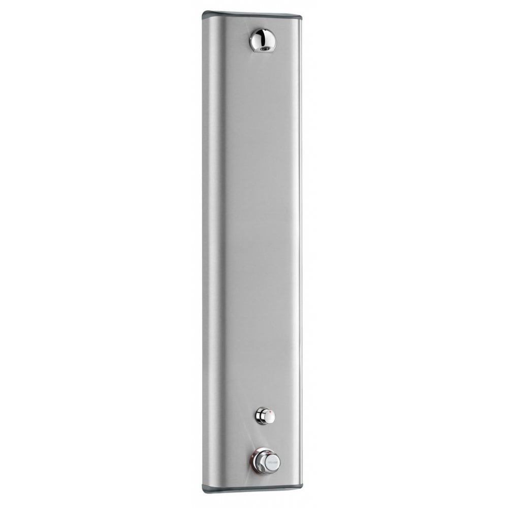 792303 DELABIE SECURITHERM Stainless Steel Time Flow Shower Panel ...