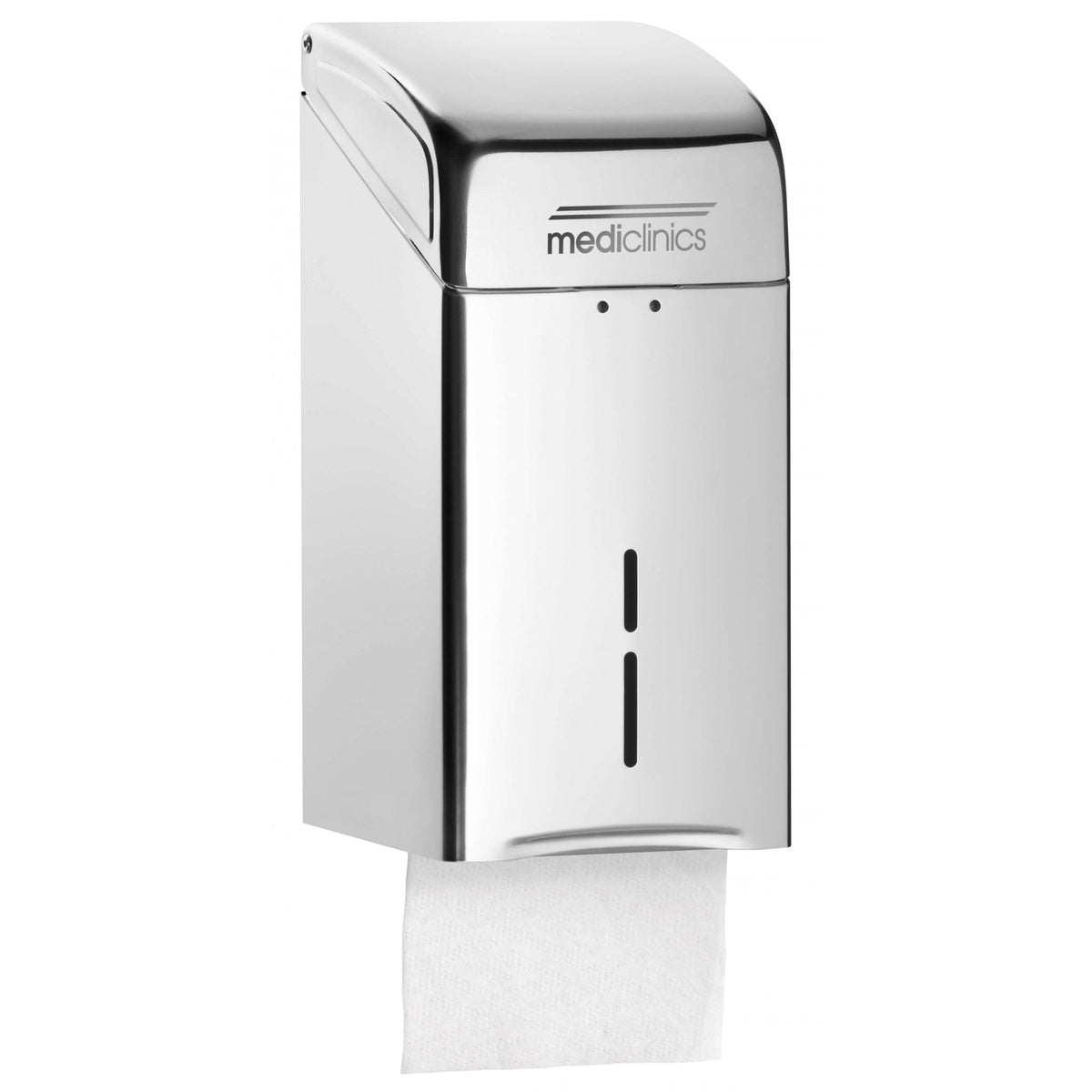 Mediclinics Wall Mounted Folded Toilet Tissue Dispenser DTH100 ...