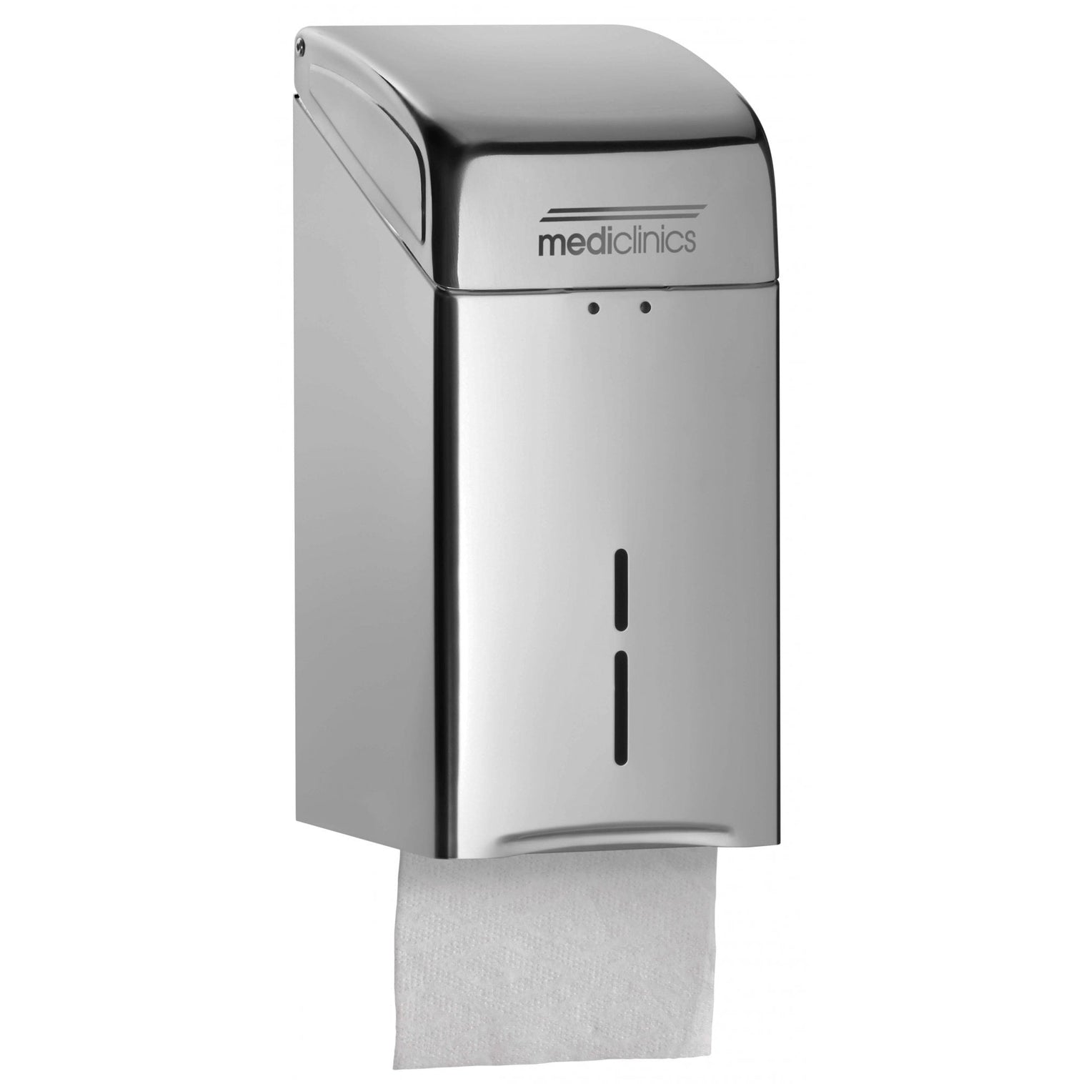 Mediclinics Wall Mounted Folded Toilet Tissue Dispenser DTH100 ...