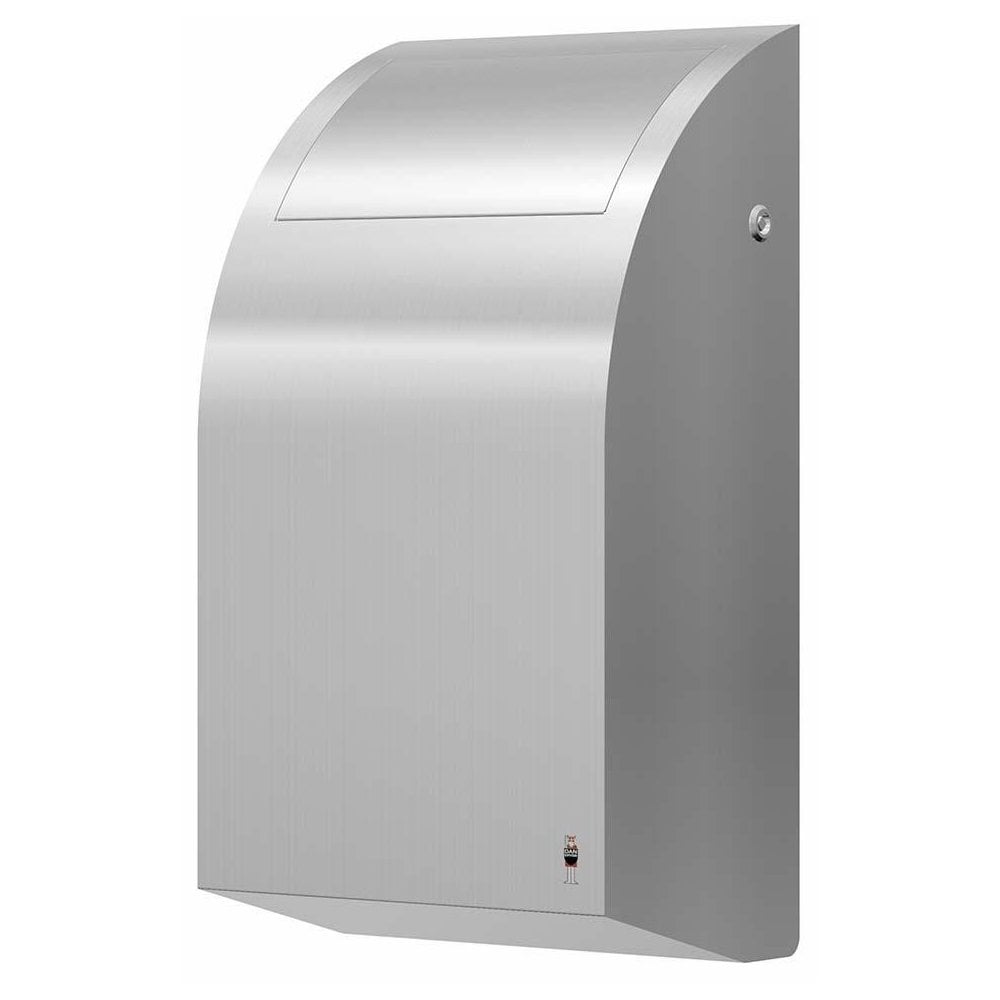 Dan Dryer Stainless Design Wall Mounted 30L Waste Bin 284 – Intelligent ...