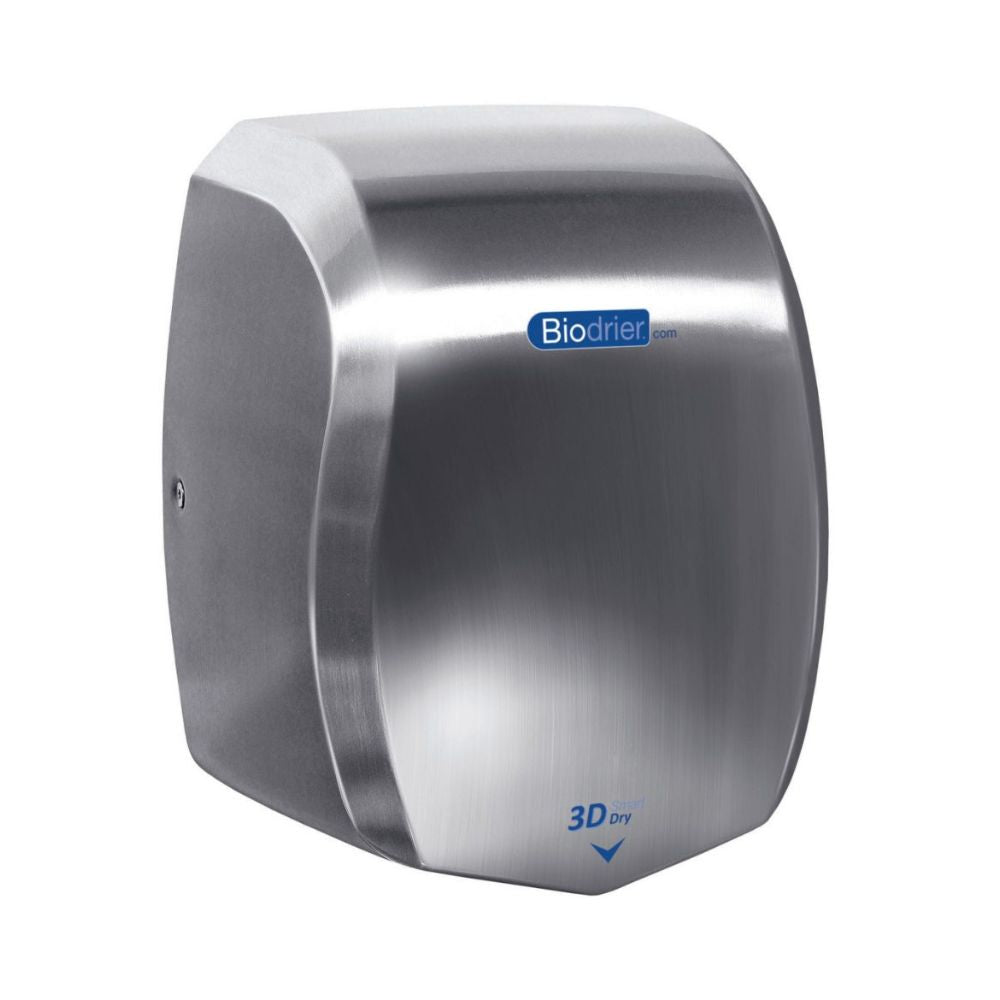 Biodrier 3D Smart Dry Hand Dryer with Self-Adjusting Heater (Satin) HD ...