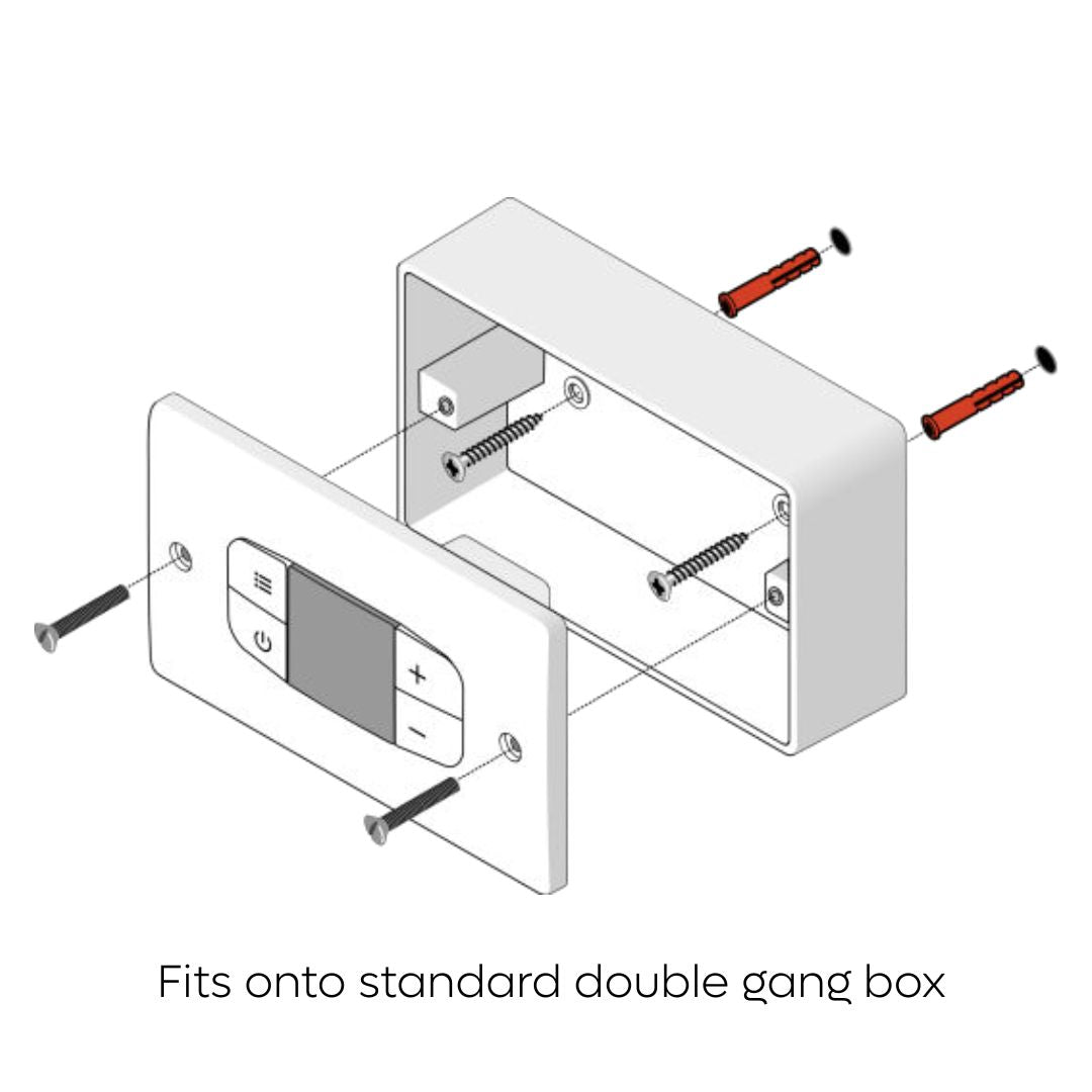 Consort CRXSL Wireless Controller - Mains-Powered (for Consort Fan & P ...