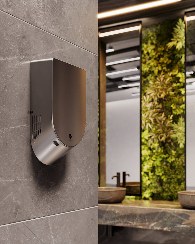 Dryflow Infinity Hand Dryer | HEPA Filter | Fast, Slim Quiet DFI007 ...