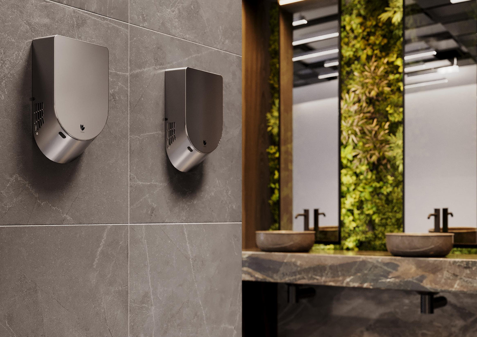 Dryflow Infinity Hand Dryer | HEPA Filter | Fast, Slim Quiet DFI007 ...